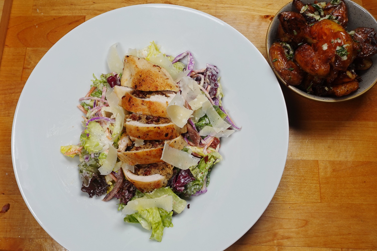 Caesar Stuffed Chicken Salad | Florette Salad | Make it unFloretteable
