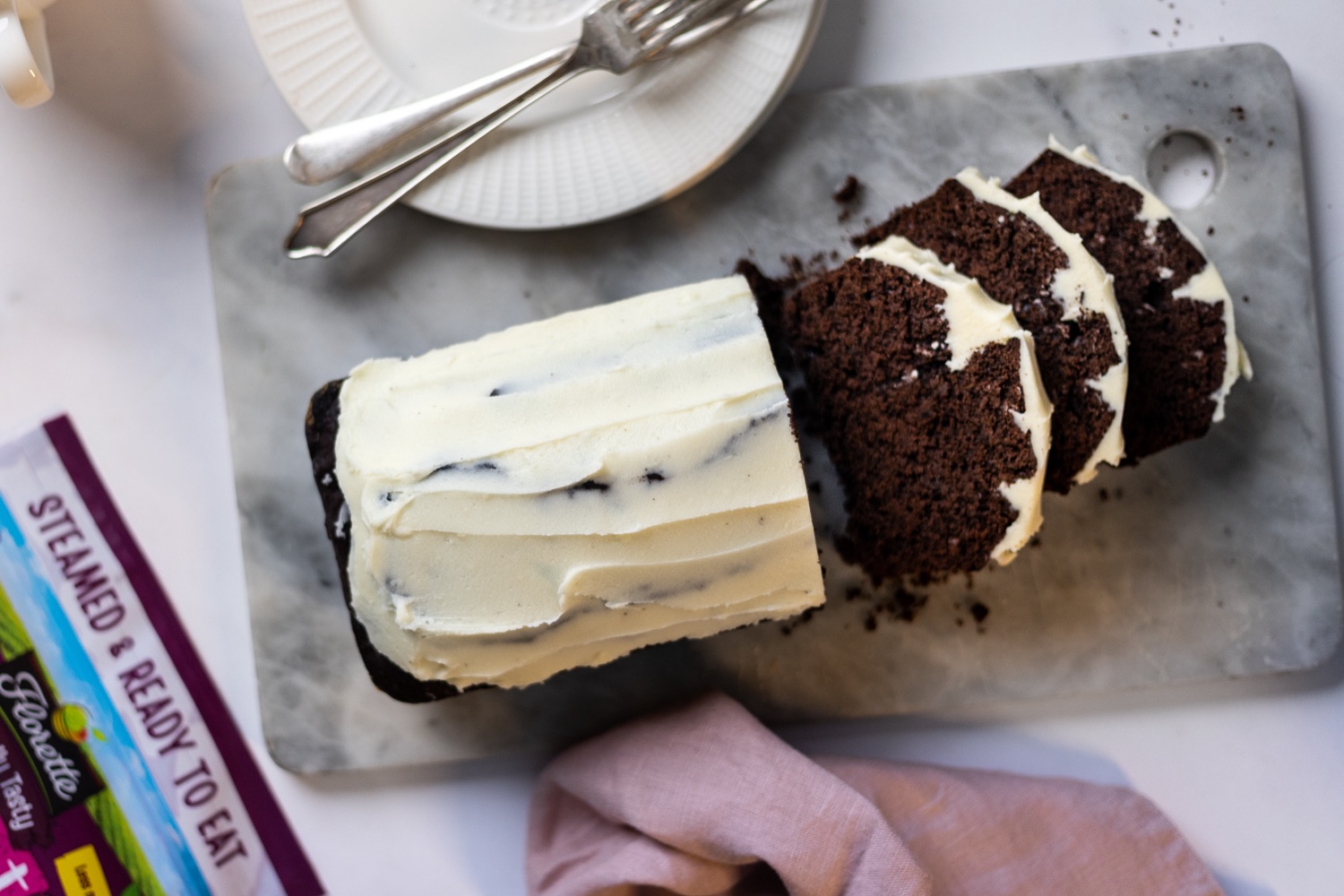 Beetroot & Chocolate Cake with Crème Fraiche Frosting | Florette Salad ...