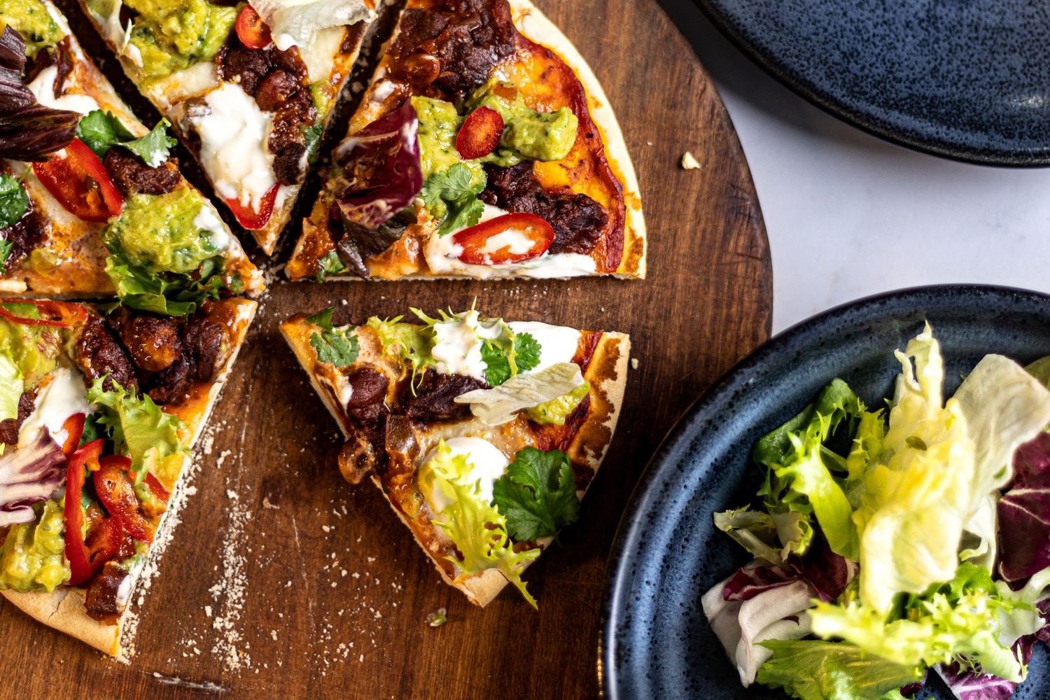 Chilli Beef & Guacamole Pizza | Florette Salad | Make it unFloretteable