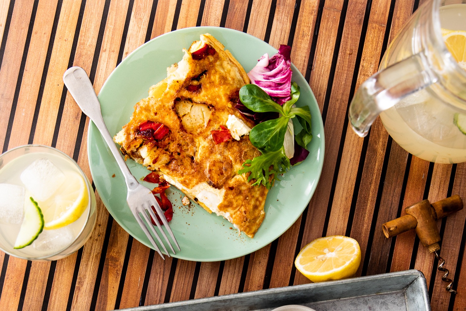 Leftover Chipotle Spanish Omelette | Florette Salad | Make it ...