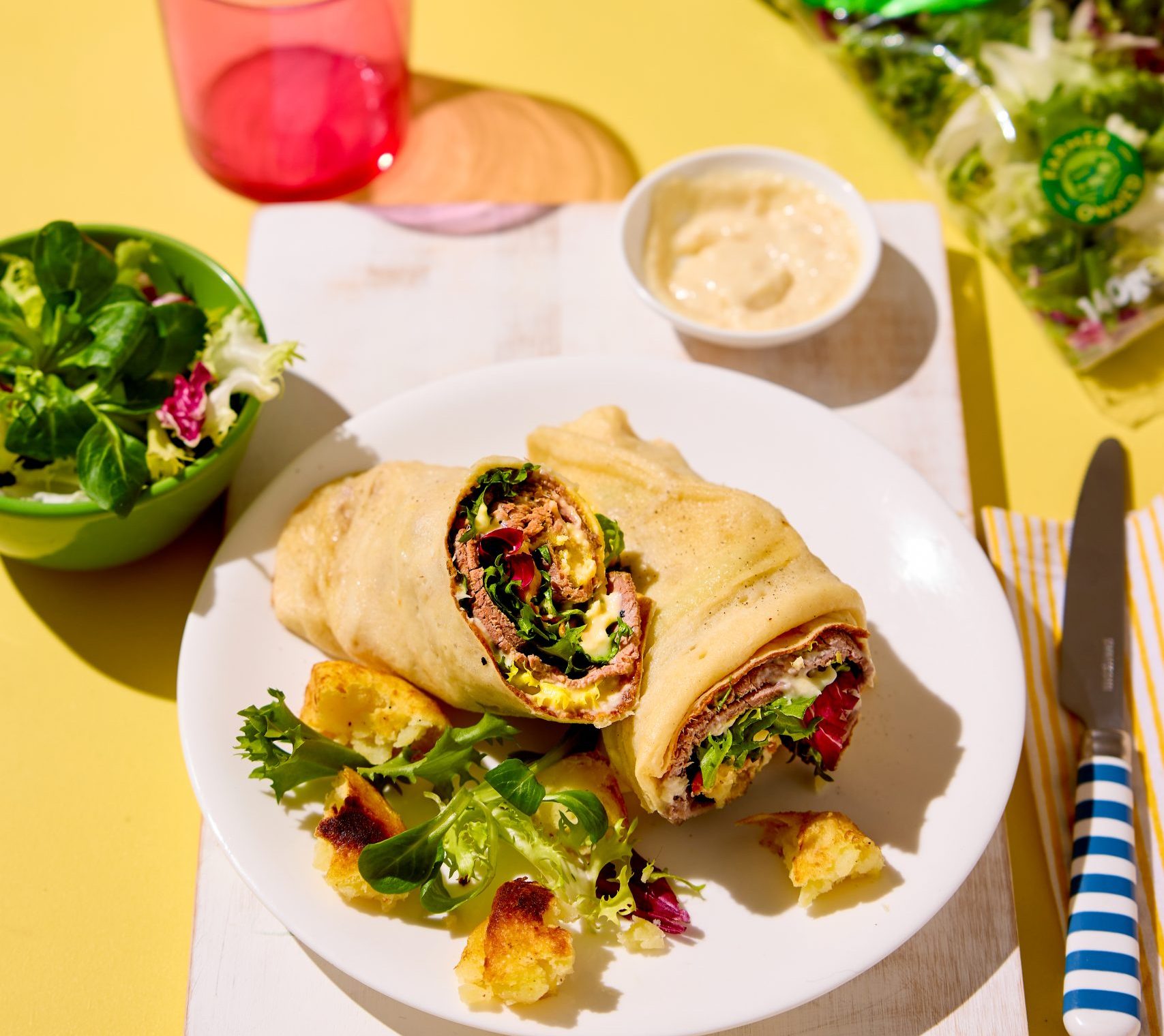 Yorkshire Pudding Wraps | Florette Salad | Make it unFloretteable